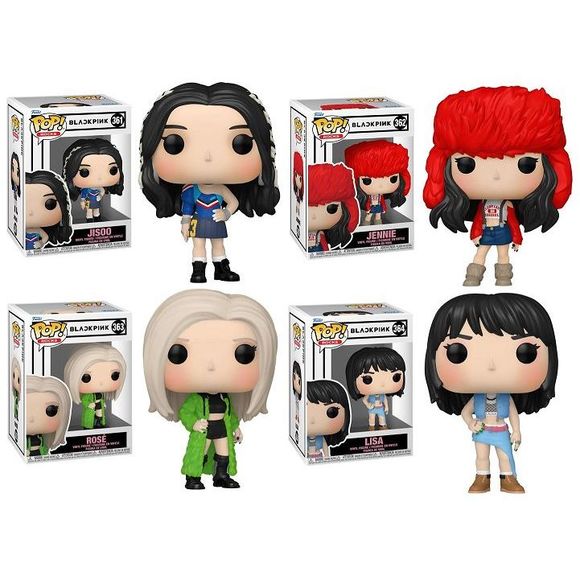 Funko | Other | Blackpink Funko Pop Rocks Complete Set 4 | Poshmark